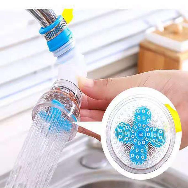 360 Degree Flexible Anti-Splash Water Saving Faucet Sprayer Aerator ...