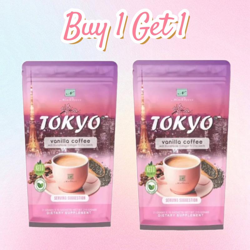 Namiroseus Tokyo Vanilla Coffee Glutathione Collagen Chia Seeds ...