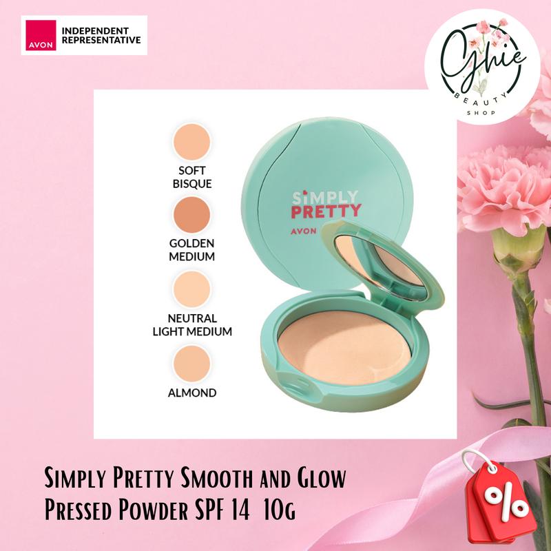Simply Pretty Smooth and Glow Pressed Powder SPF 14 10g Cosmetic ...
