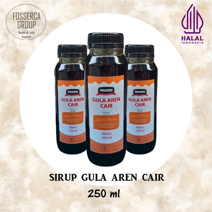 Promo Fosserca Gula Aren Cair / Liquid Palm Sugar - 250ml - Jakarta ...