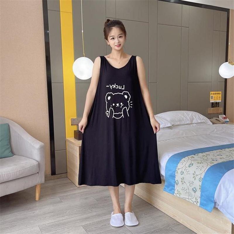 [Oversize Women](50-150kg) Women Sleeveless Suspender Plus Size ...