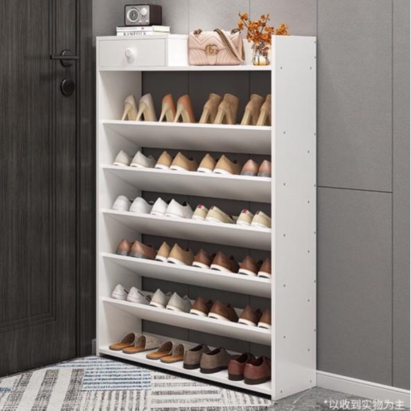 FINSSO: Calix Wooden Shoe Rack / Shoe Cabinet /Rak Kasut - TikTok Shop ...