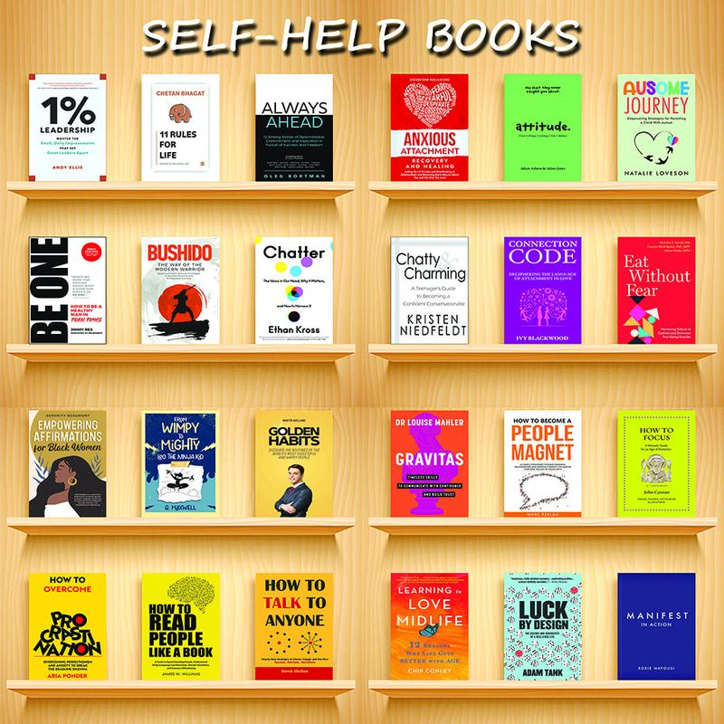 SELF-HELP BOOK BUNDLE 3rd SET (paperback) - TikTok Shop Philippines