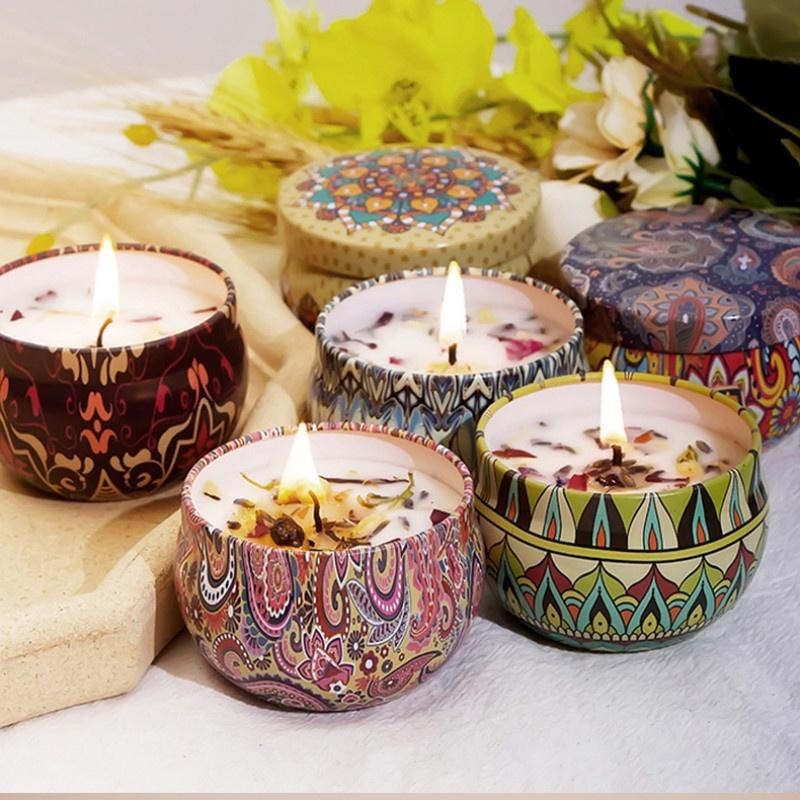 Scented Candle Aromatherapy Souvenir Soy Candles Bath Spa Wedding ...