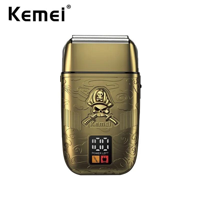 Kemei Electric Foil Shavers Bald Head Men Close Shave Rechargeable ...