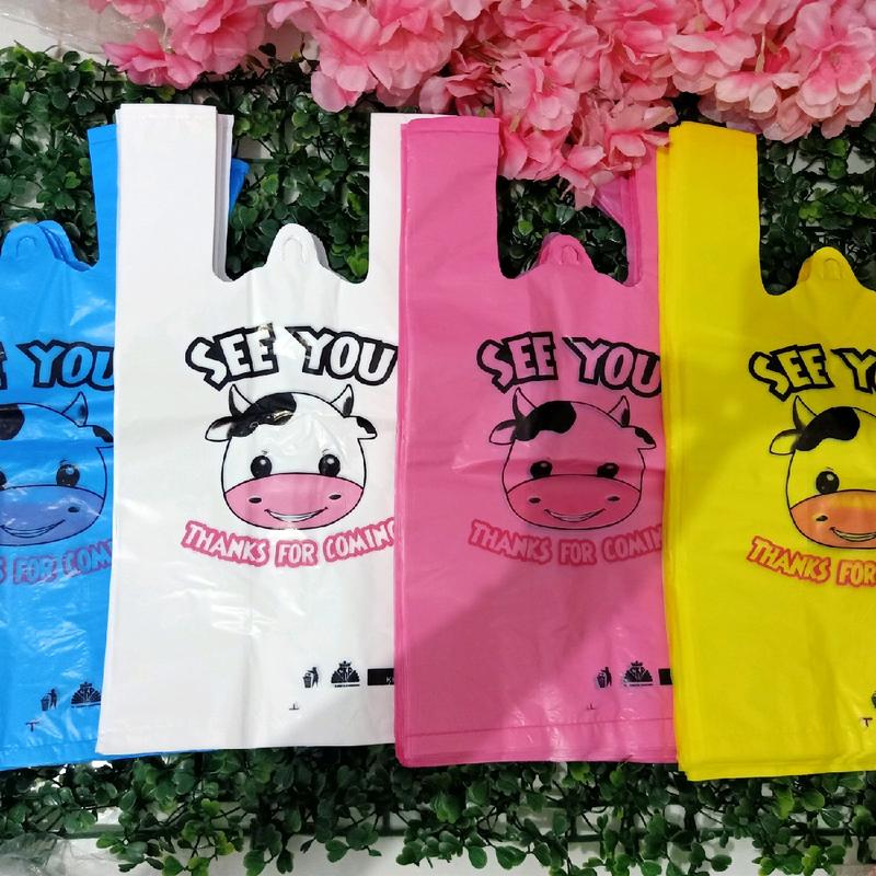 Kantong Plastik Motif Sapi - Shop | Tokopedia