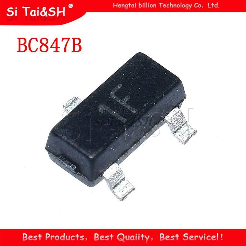 100PCS BC847B SOT23 BC847 SMD 847B 1F new transistor - TikTok Shop ...
