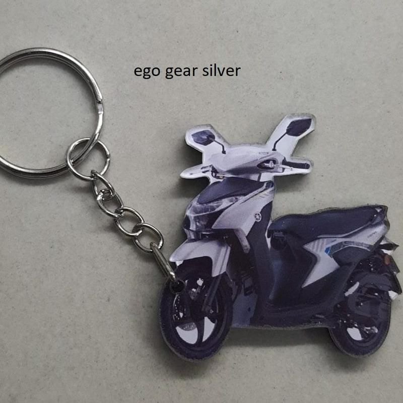 Yamaha ego gear silver keychain 2D - TikTok Shop Malaysia