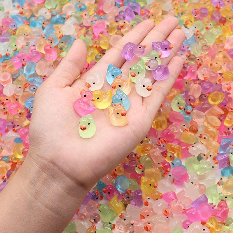 Mini Cartoon Luminous Little Duck Simulation Animal Model To TikTok Mini Cartoon Luminous Little Duck Simulation Animal Model To TikTok