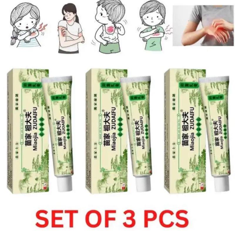 3pc miaojia zudaifu Herbal Skin cream Ointment 15g Moisturizers ...