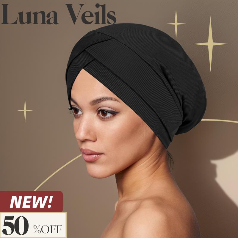 Two layers pullover cross on forehead, ethnic turban hat, Muslim ...