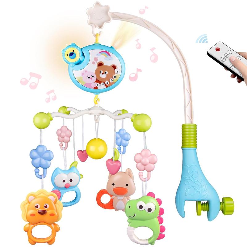 Baby Crib Toy with Music & Light, Baby Hanging Toy for Cribs - TikTok Shop