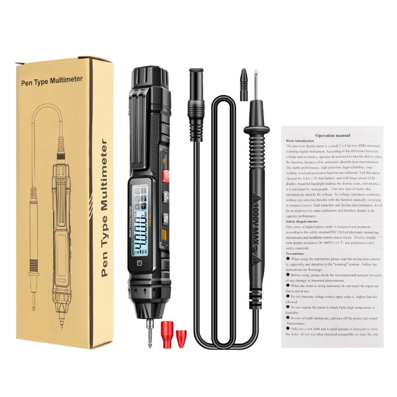 Penguji Voltan, Penguji Elektrik, Multimeter Jenis Pen, Multimeter ...