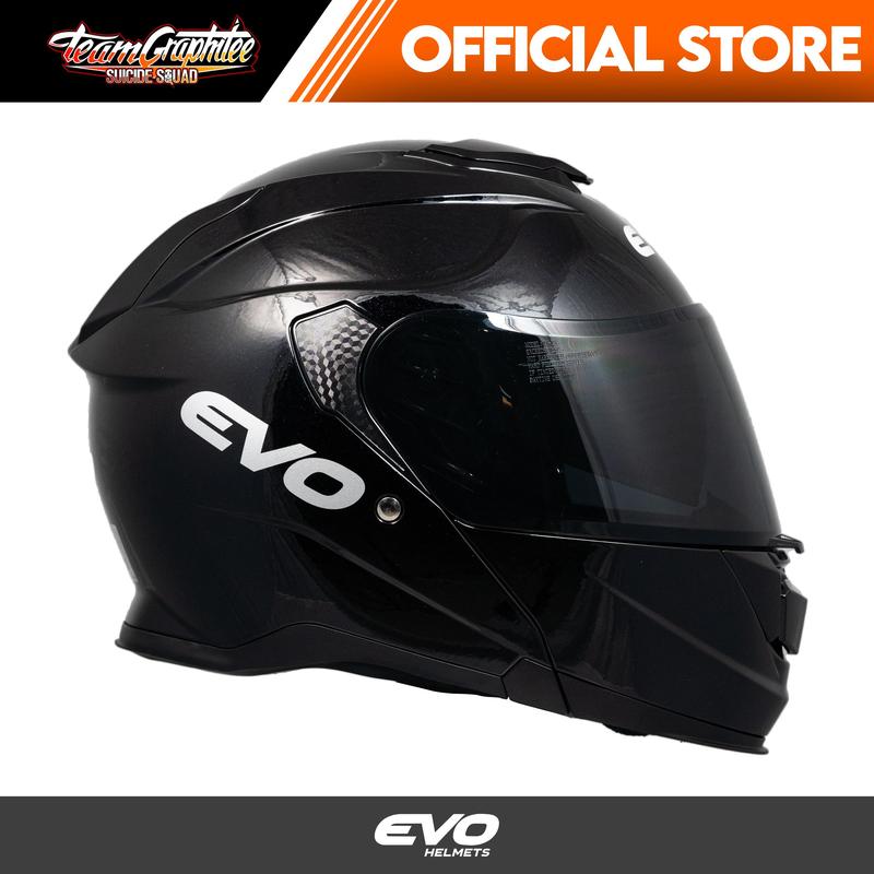 EVO HELMETS VXR-5000 MONO COLORS SMOKED/IRIDIUM LENS MODULAR - TikTok ...