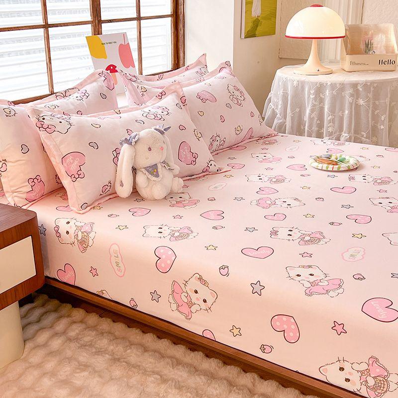 Cadar Dipasang Hello Kitty Kartun Gaya Puteri Comel, Rekaan Sehelai ...