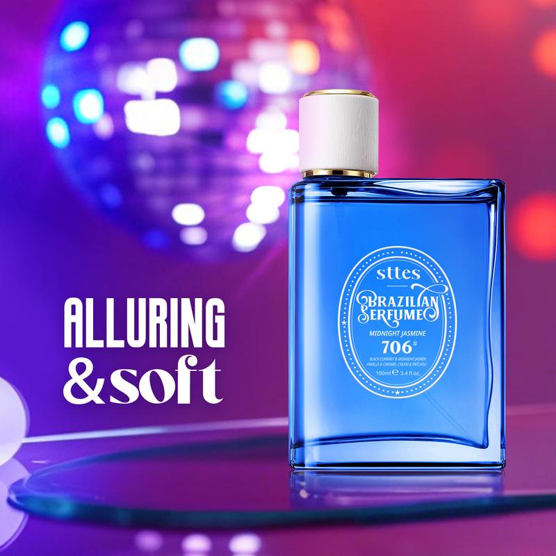 Sttes Perfume 706# (MIDNIGHT JASMINE) – Eau De Parfum 100ml (3.4 fl oz ...
