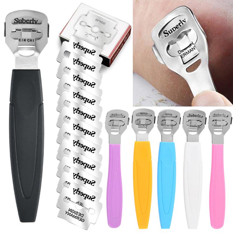 Stainless Steel Foot Callus Skin Remover Feet Shaver Corn Cuticle ...