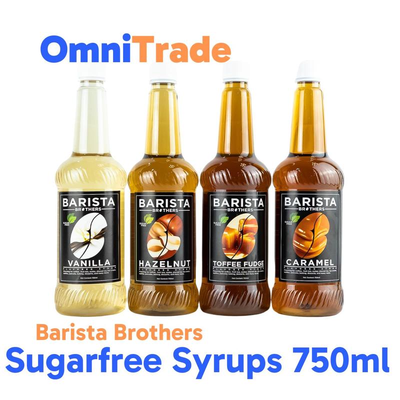 Barista Brothers Sugarfree Syrups 750ml Sweetened By Stevia - TikTok ...