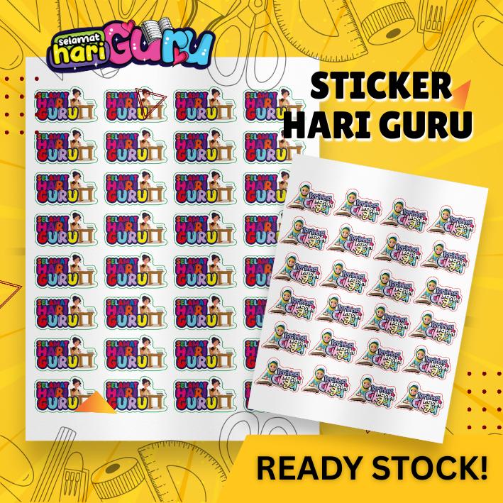 Sticker Hari Guru | Selamat Hari Guru | Happy Teacher Day - TikTok Shop ...