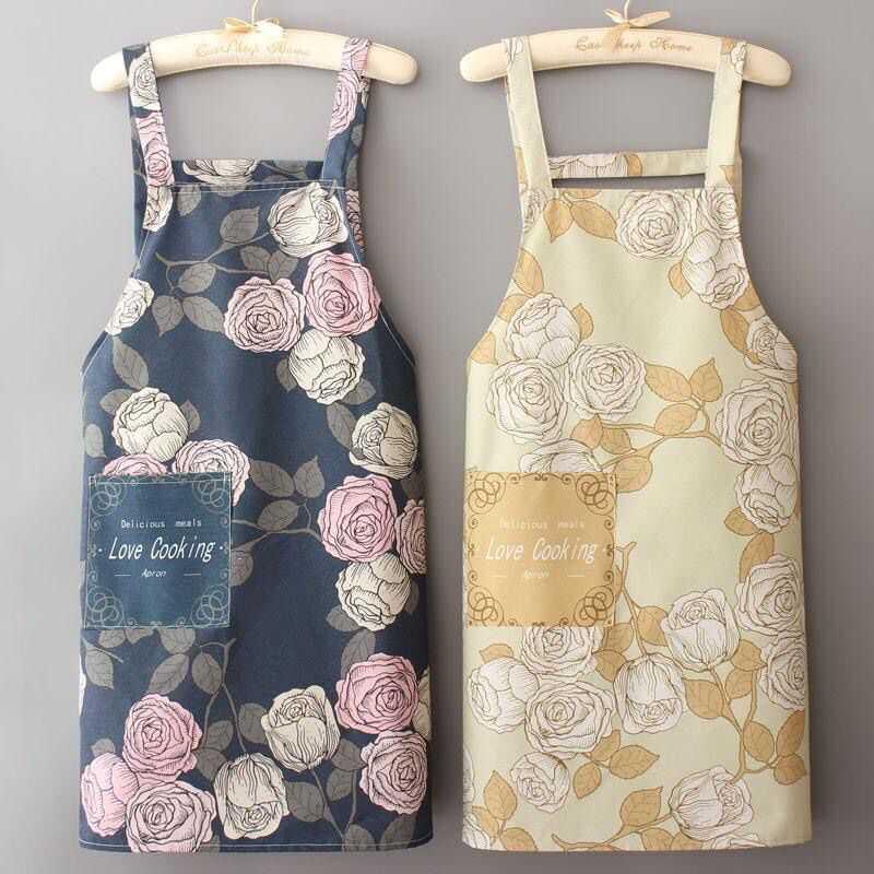 Apron Kanvas, Ketibaan Baru, Sesuai untuk Dapur dan Memasak, - TikTok ...