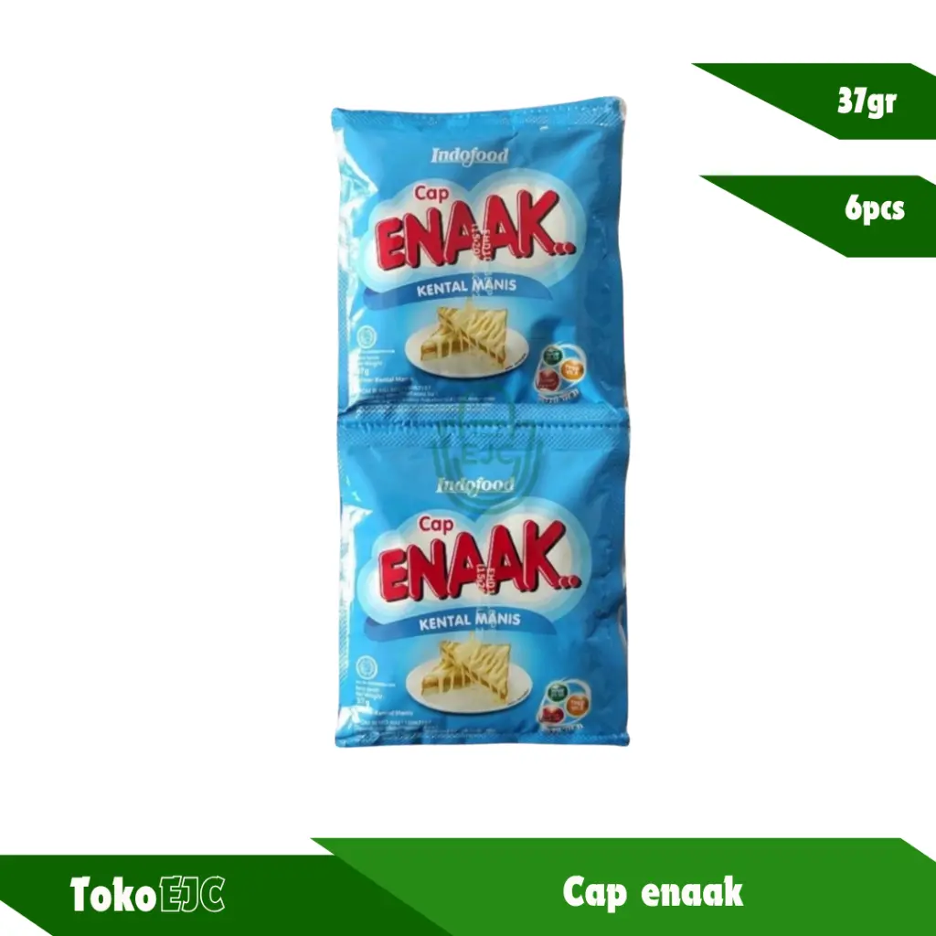 Susu Kental Manis Putih Cap Enaak Sachet / Cap Enaak - Shop | Tokopedia