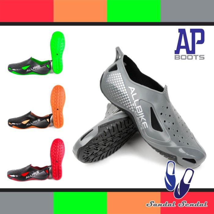 Jual Sepatu Bikers AP BOOTS ALLBIKE - SEPEDA FASHION SEHARI-HARI Abu ...