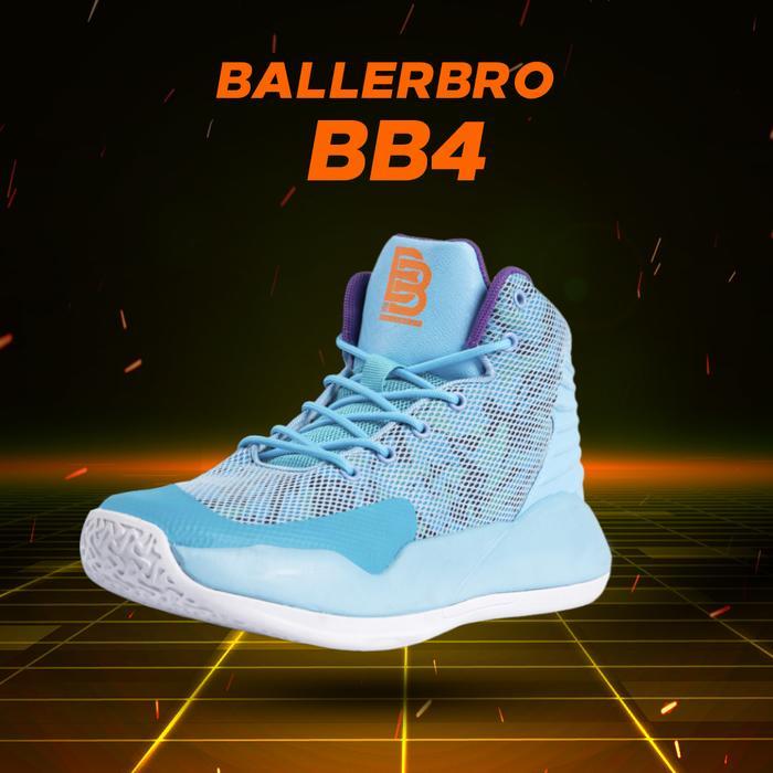Sepatu Basket BALLERBRO BB4 - Coral Blue, 37 - Shop | Tokopedia