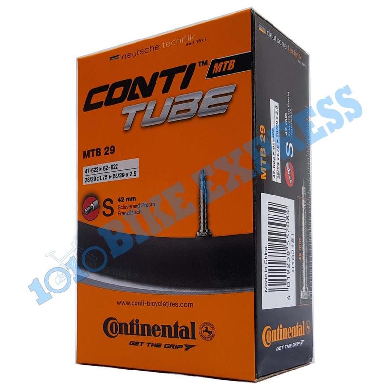 CONTINENTAL INNER TUBE MTB 29 1.75-2.5 42MM FV PRESTA WHOLESALE ...