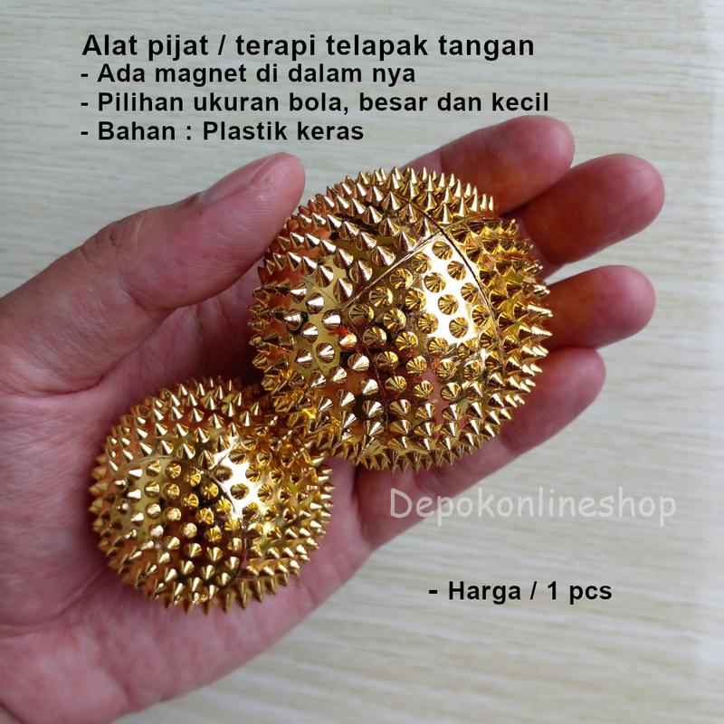 Bola Magnet Terapi Telapak dan Jari Tangan Alat Pijat Refleksi - Shop ...
