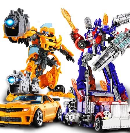 Transformers 2 Model Car Toy Robot Optimus Prime Bumblebee - TikTok ...