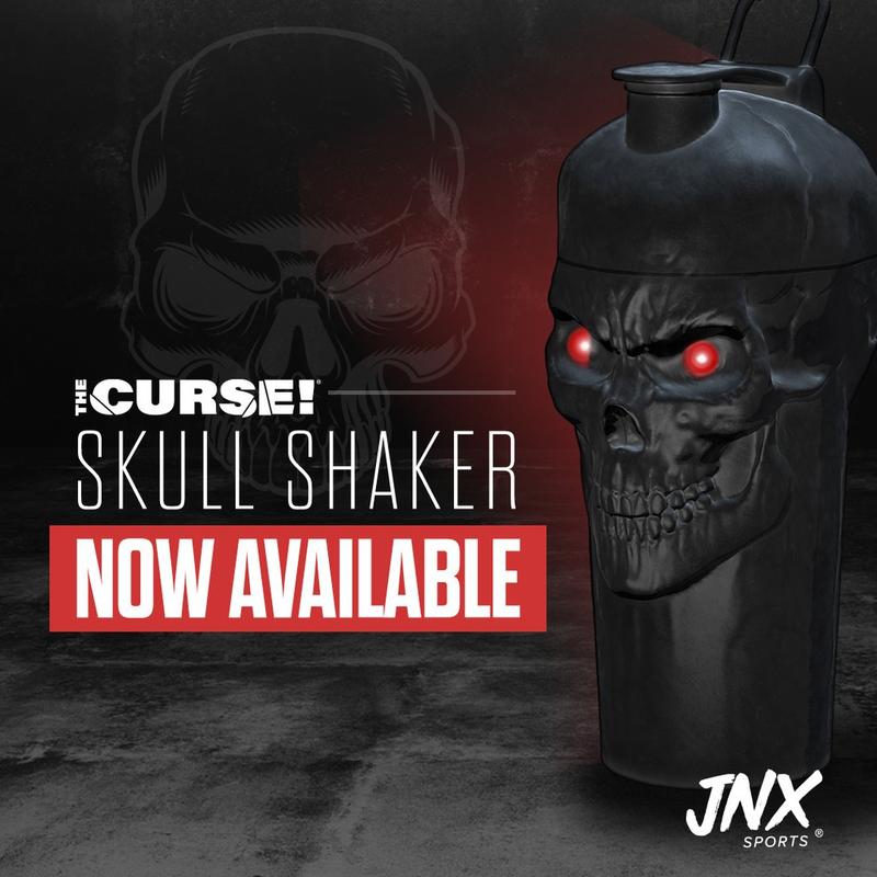 JNX Sports - The Curse Skull Shaker Bottle 700ML BPA Free - Protein ...