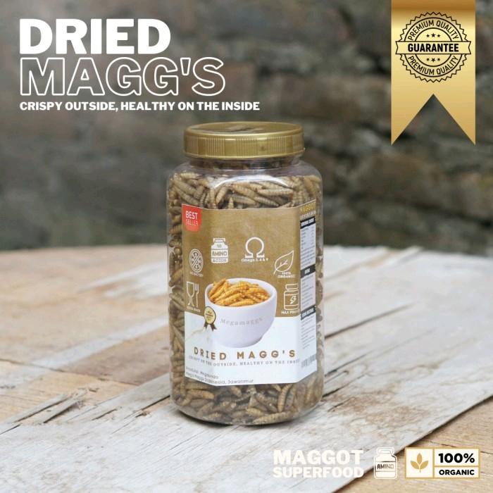 Maggot Kering Premium Dried Maggot Larvs 130gr - Shop | Tokopedia
