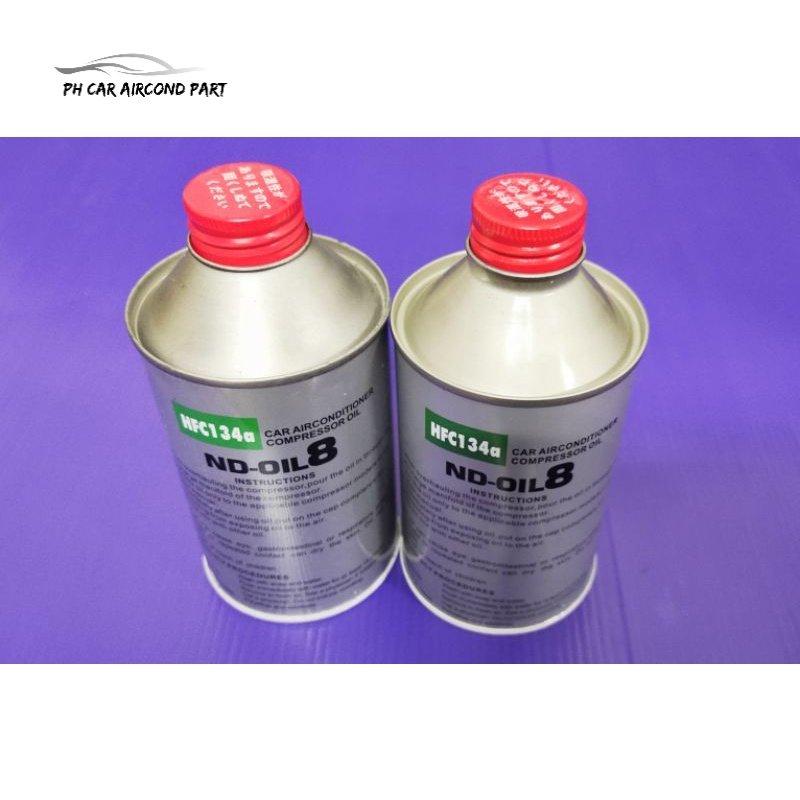 COMPRESSOR OIL - 1PC OF R134A 250CC ND8 FOR CAR AIRCOND - TikTok Shop ...