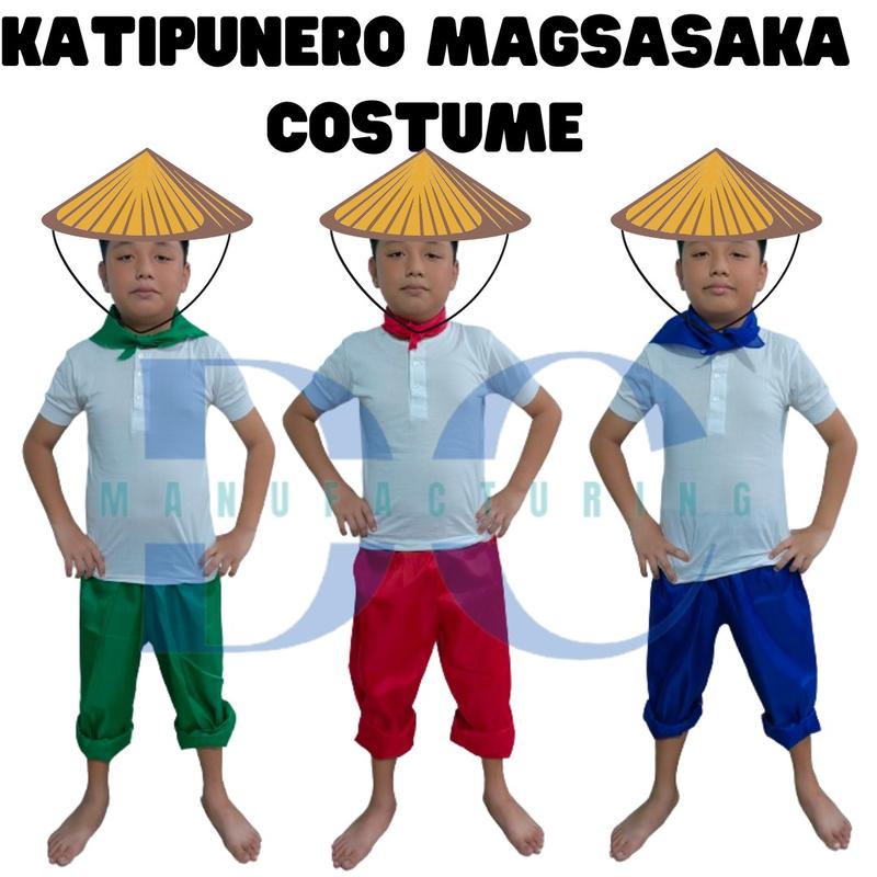 DC Katipunero Magsasaka Farmers Costume Set Traditional Filipino ...