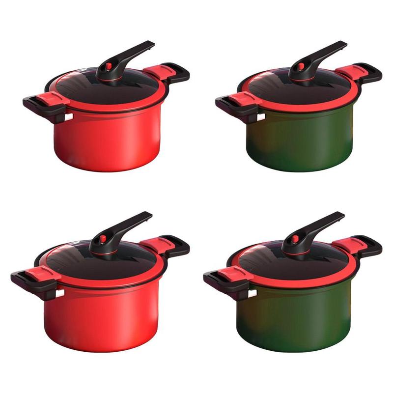 Micro Pressure Cooker, Pressure Stew Pot, Vertical Glass Cover ...