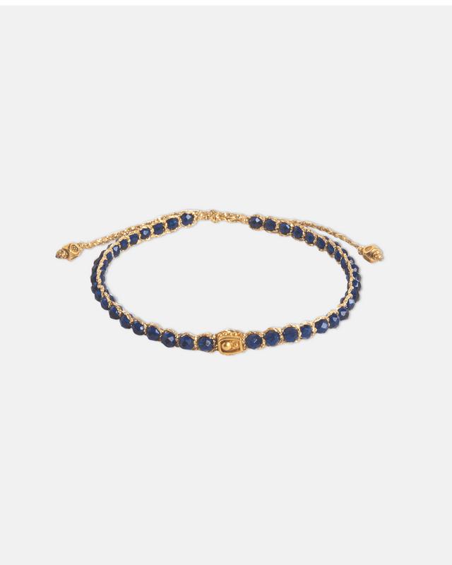 Blue Spinel Tali Gold Semi precious stone | Gemstones Bracelet - Shop ...