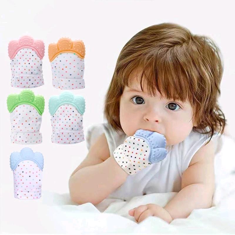 Teether anak bayi gigitan model sarung tangan - Shop | Tokopedia