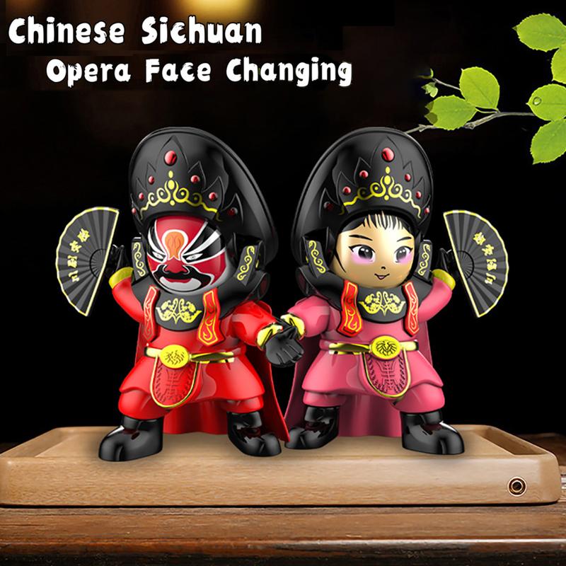Sichuan Opera Face Changing Dolls China Chinese Style Fortun - TikTok ...