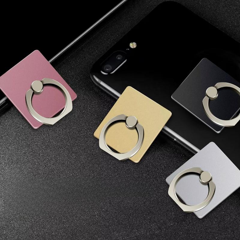 Mobile phone finger ring holder sticking lazy people God anti-drop ...