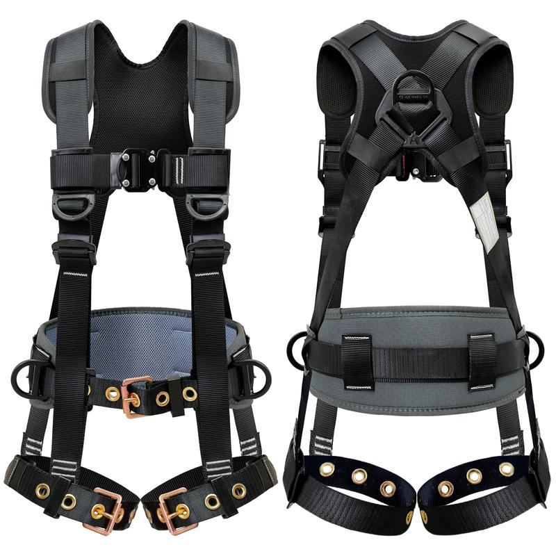Fall Protection Safety Harnesses Full Body Roofing Construction ...