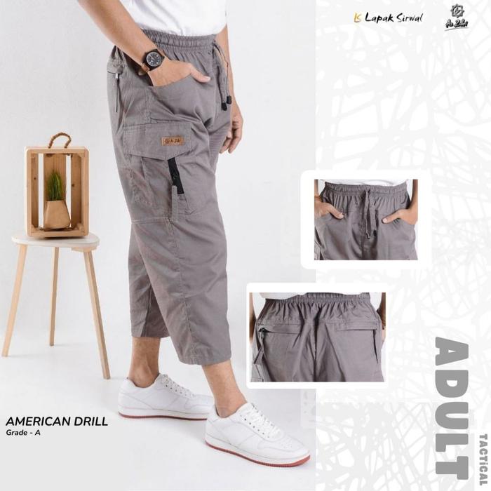 Jual Az Zuhri Sirwal Tactical Dewasa (Wi-Tac) | Celana Sirwal Cargo ...