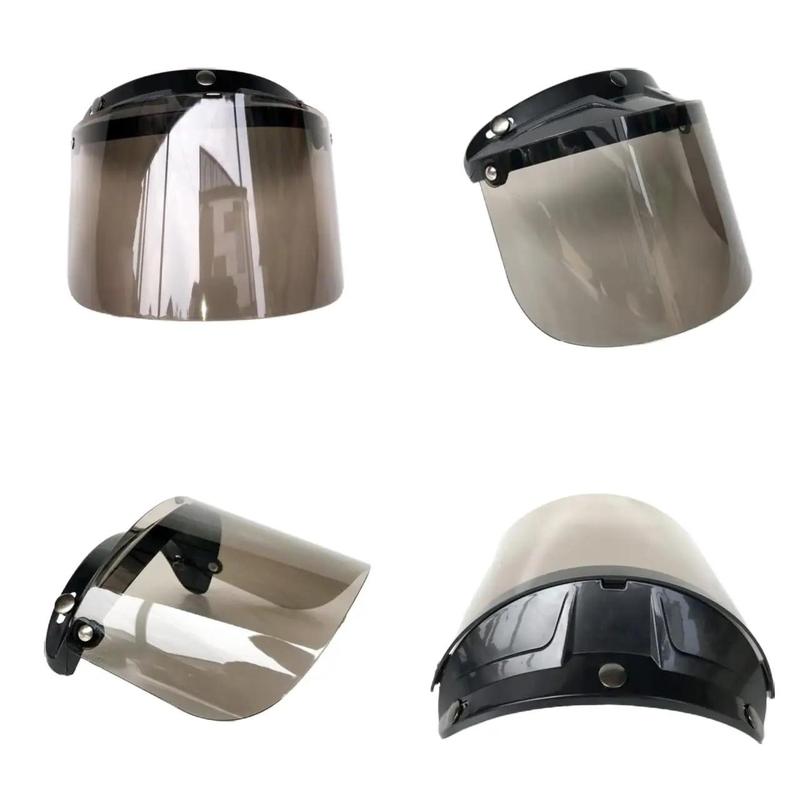 Kaca Bogo Datar Kaca Bogo Flat Kaca Flat Smoke Helm Motorcycle - Shop ...