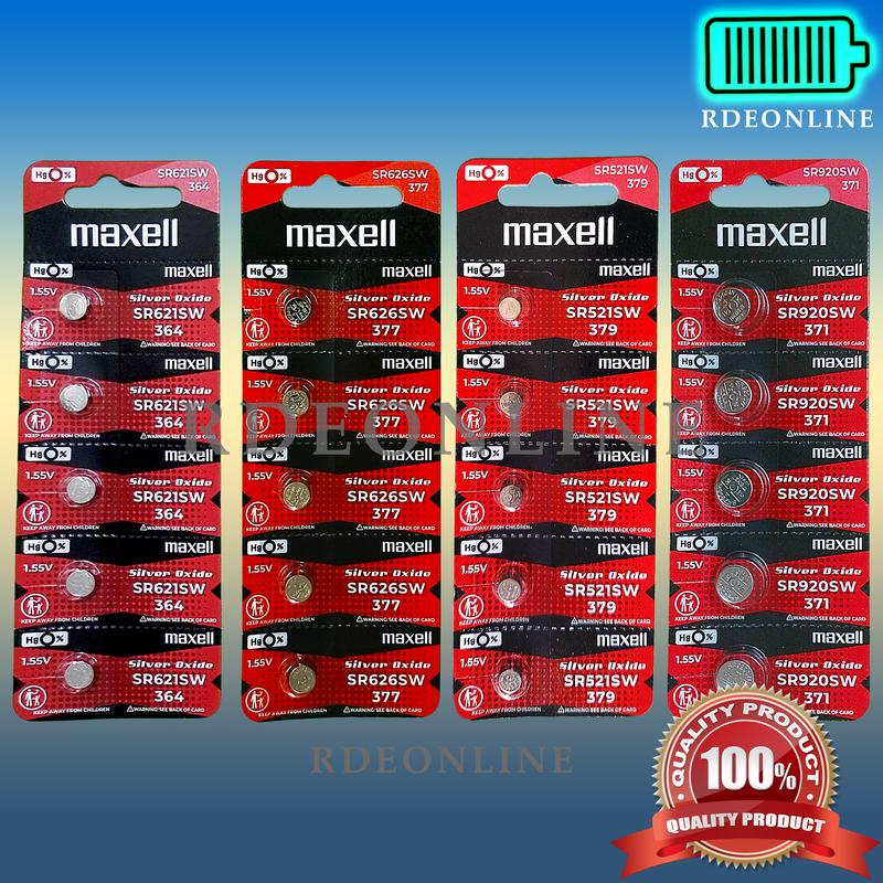 MAXELL SR621 SW (364) SR621SW / SR626 SW SR626SW (377) / SR521 - TikTok ...