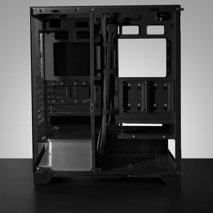 Promo VBR PC CASE Z5 BTF ATX FLOATING DESIGN W/TYPE-C 1Y - BLACK Cicil ...