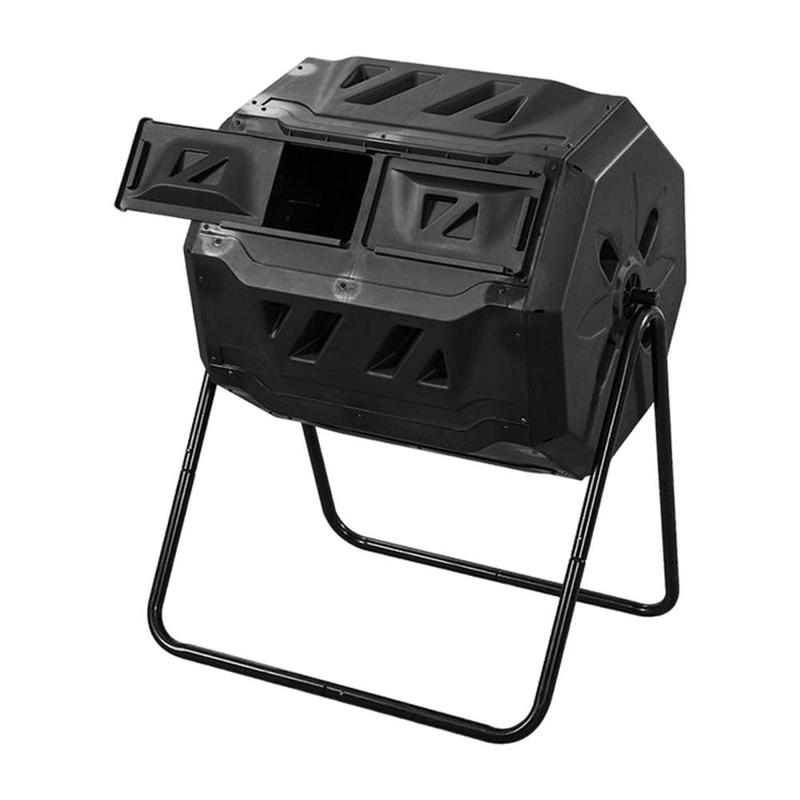 Dual Chamber Composter Bin Waste Bins Fast Working for Outdoor - TikTok ...