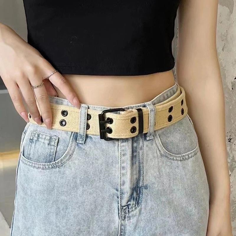 Unisex Belts Fashion Casual Canvas Webbing Belt Extended Bel - TikTok ...