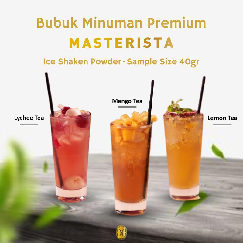 Bubuk Minuman Masterista Sample Size 40 gr - Ice Shaken Powder - Shop ...