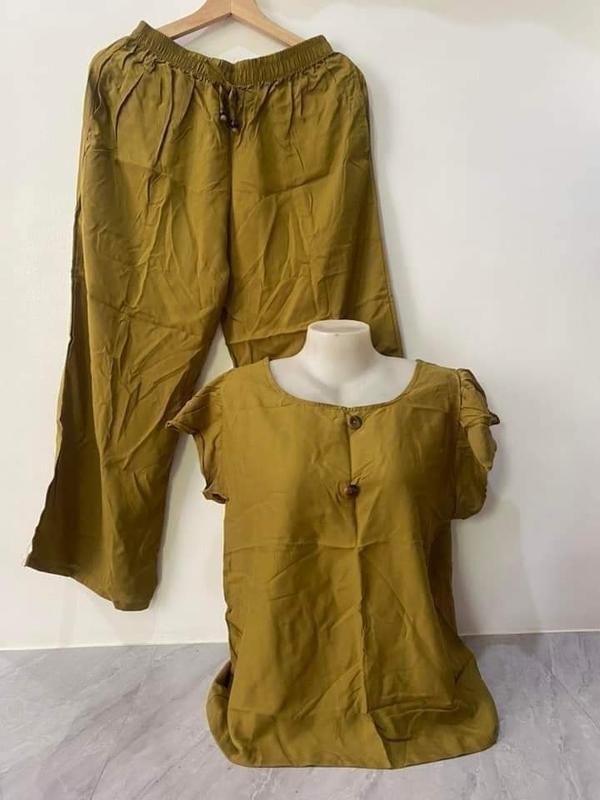 PLAIN TERNO SQUAREPANTS MADE FROM PURE CHALLIS FABRIC ORIGINAL - TikTok ...