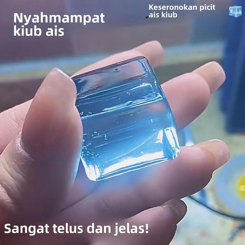 Mainan Perah Kiub Ais, Saiz Kecil, Jelas Sangat Lutsinar, Hadiah ...