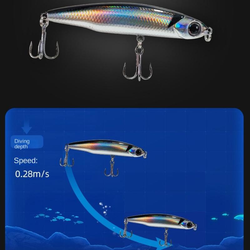upkup Mini 5g 11.5g Bass Fishing Lure Fishing Wobblers Walk The ...